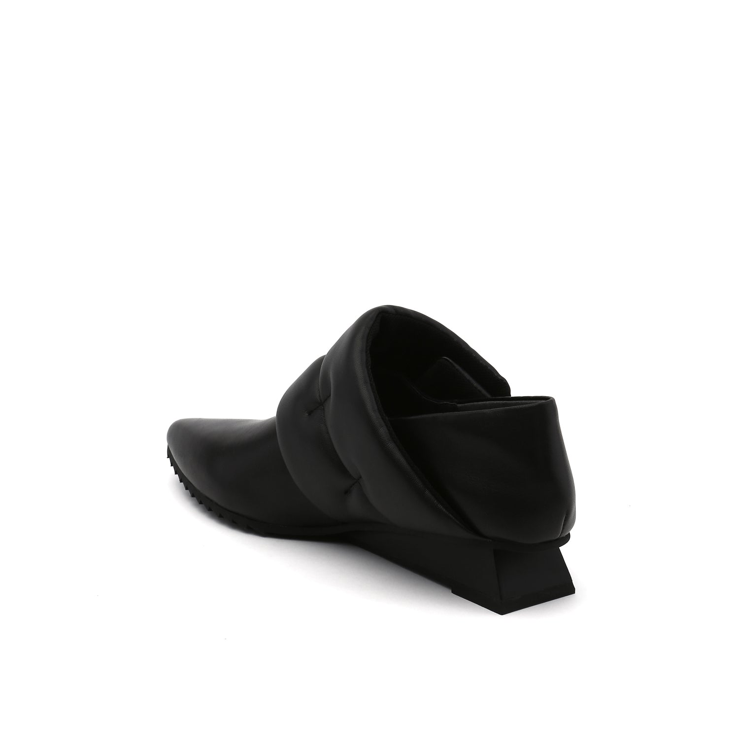 Lev Puffer Mule - Black – Lineage